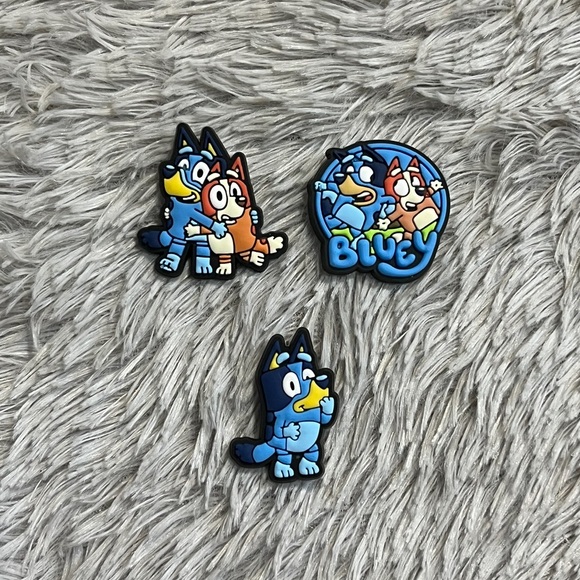 CROCS | Jewelry | Bluey Croc Charm Set | Poshmark